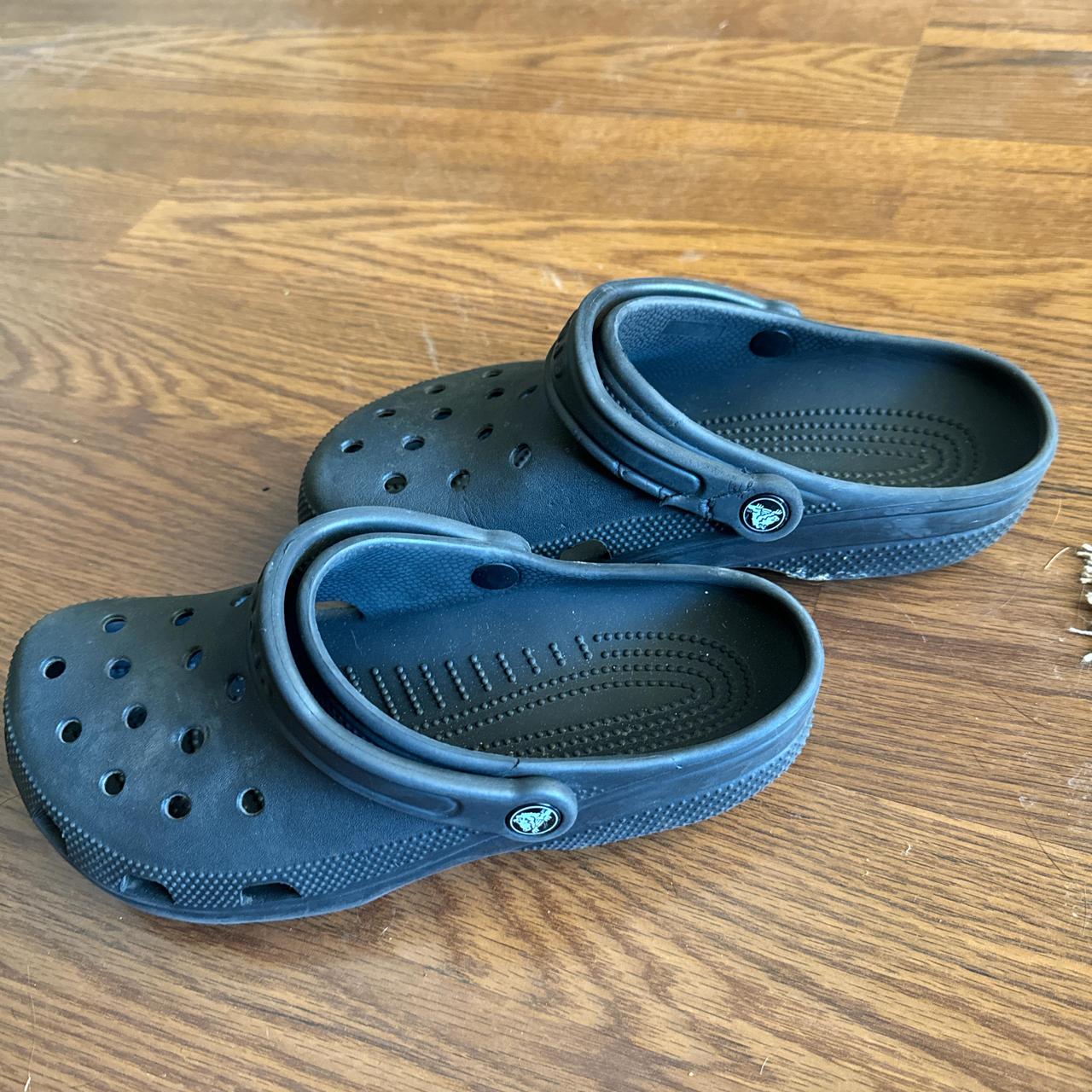Classic Crocs black clogs #clogs size 7 in men’s and... - Depop