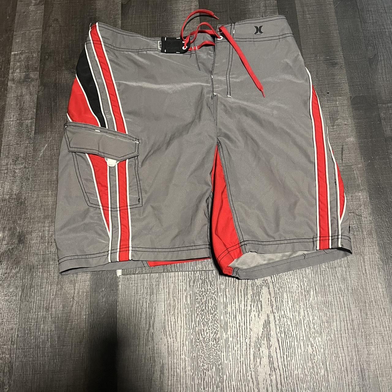 Vintage Hurley surf shorts with cool designs. No... | Depop