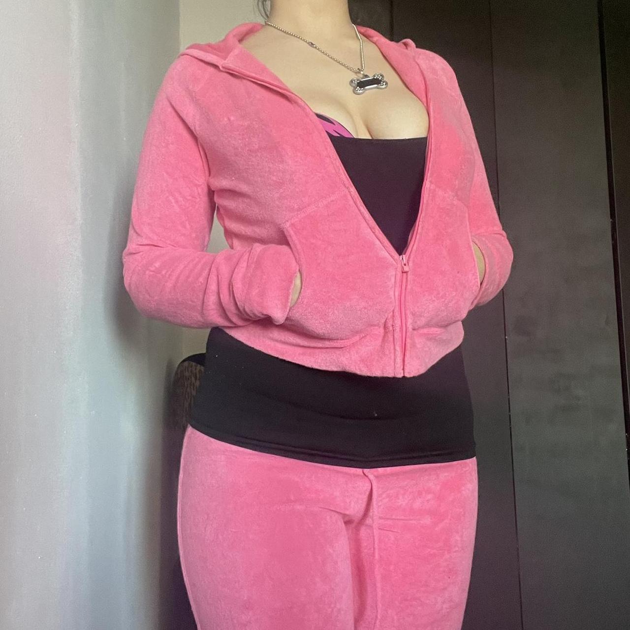 Pink Express Tracksuit Terry cloth ^w^ Piece of the... - Depop