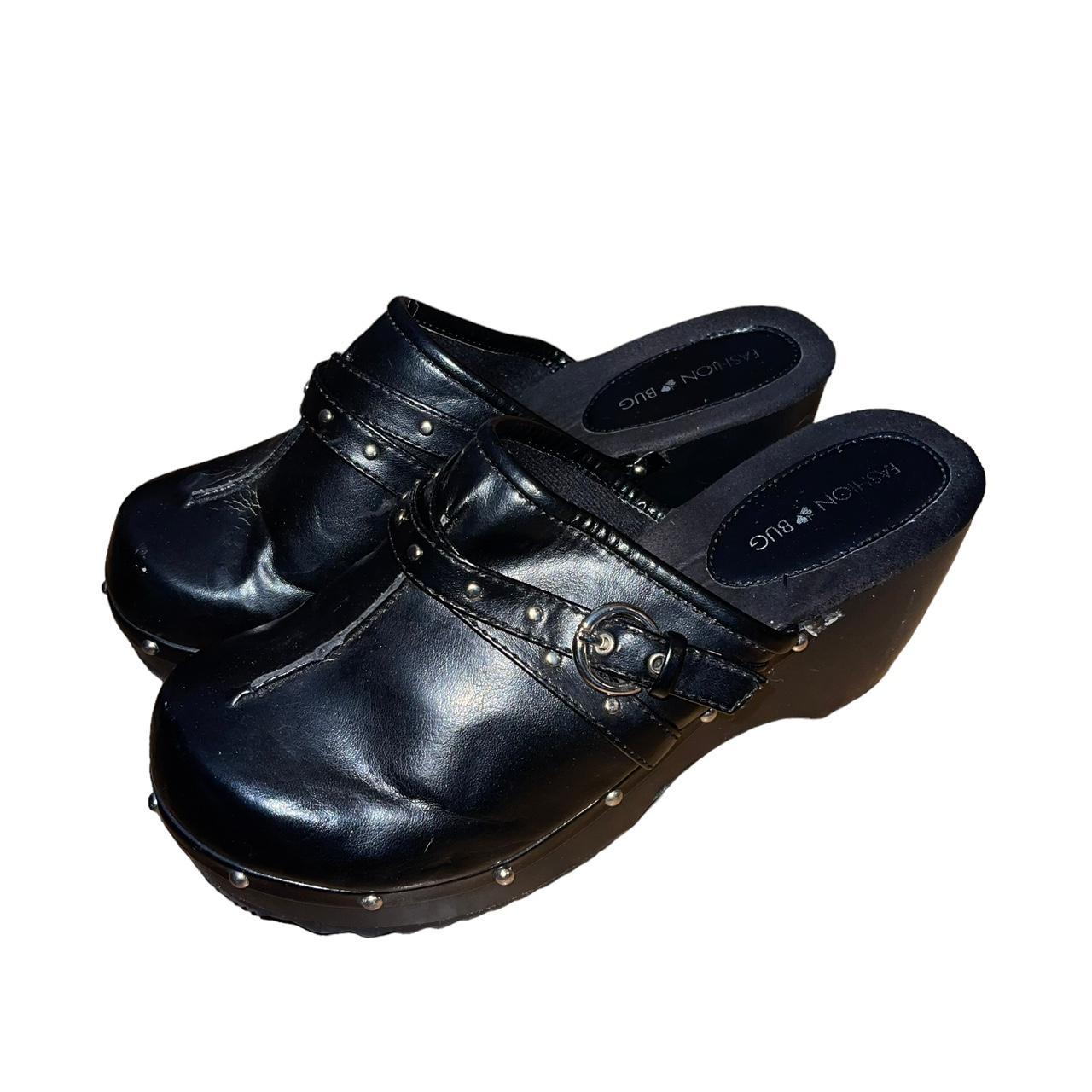 Fashion Bug Studded Clogs #y2kprincess #2000s... - Depop