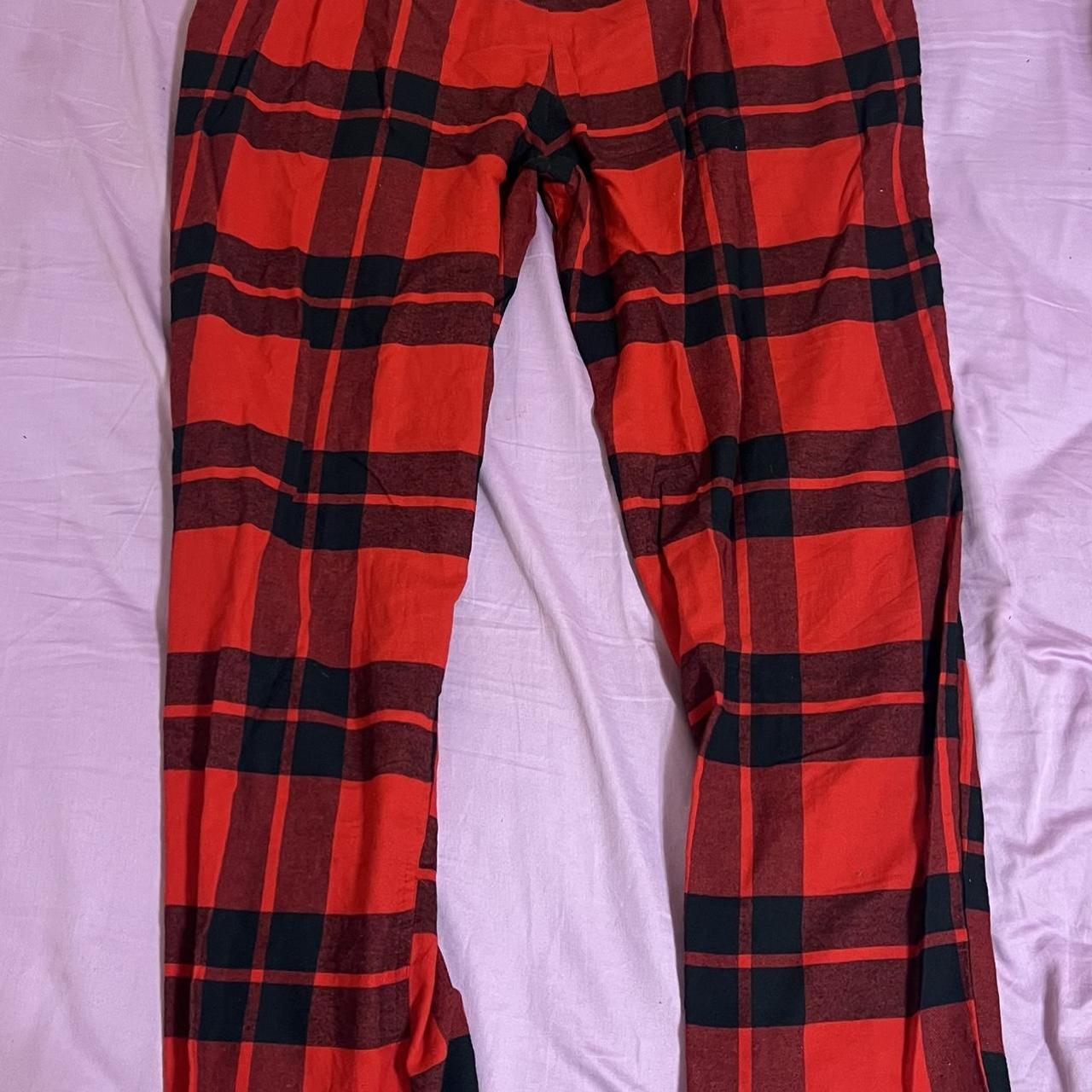 Men’s Large Goodfellow All Cotton Red & Black... - Depop