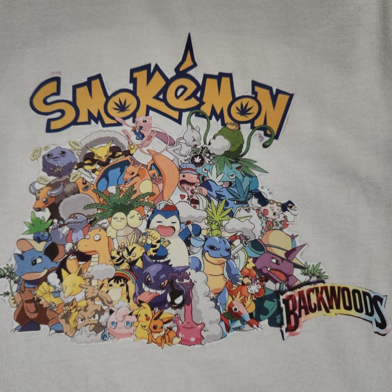 Smokemon a nice white xl or your size to choose. - Depop