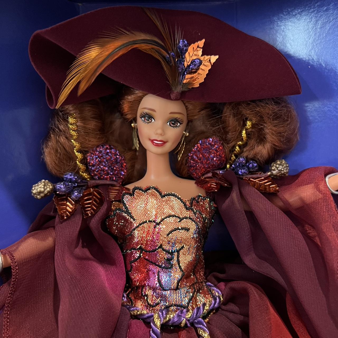 Autumn Glory Barbie doll from the Enchanted Seasons... - Depop