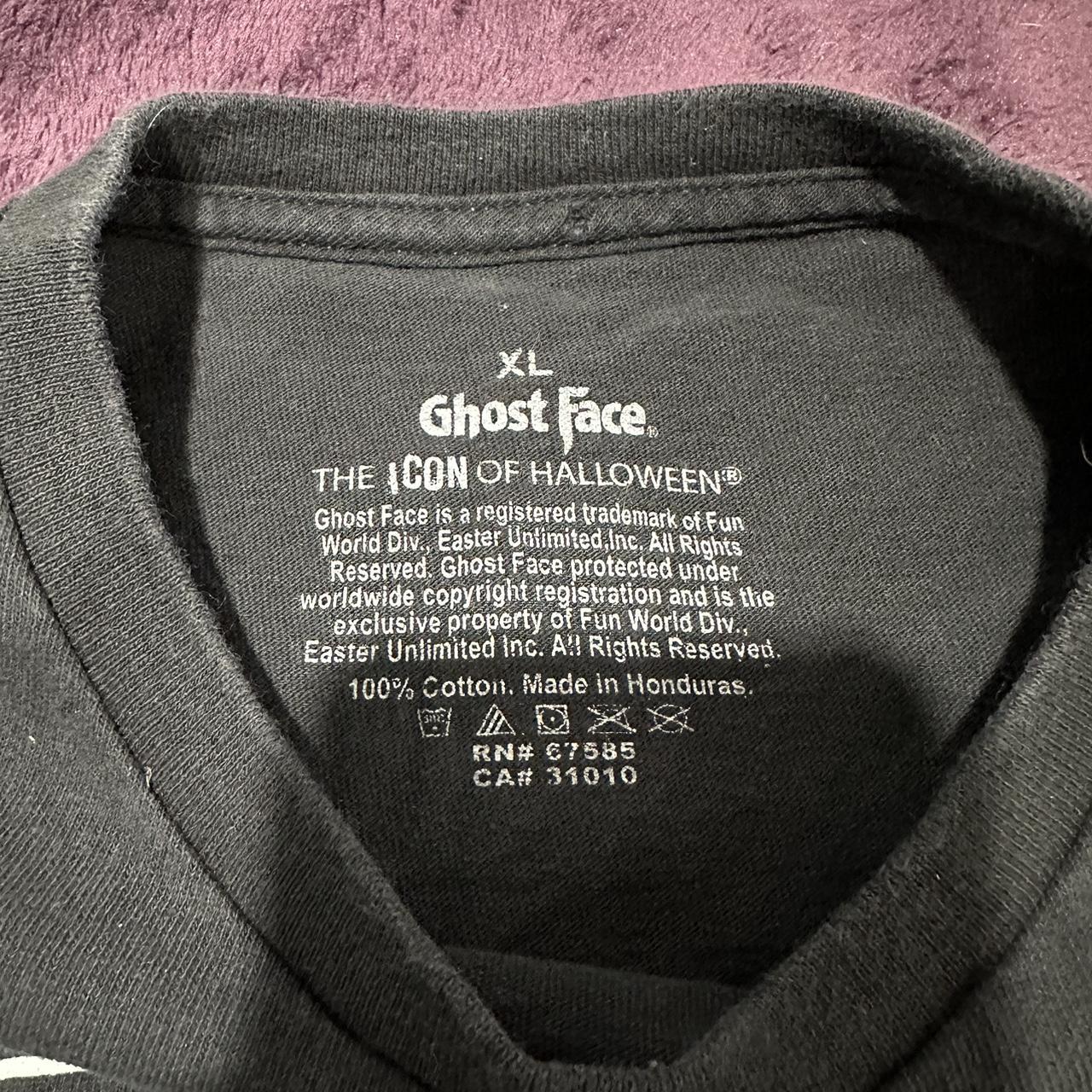 Ghost Face glow in the dark tee. - Size XL. - Whole... - Depop