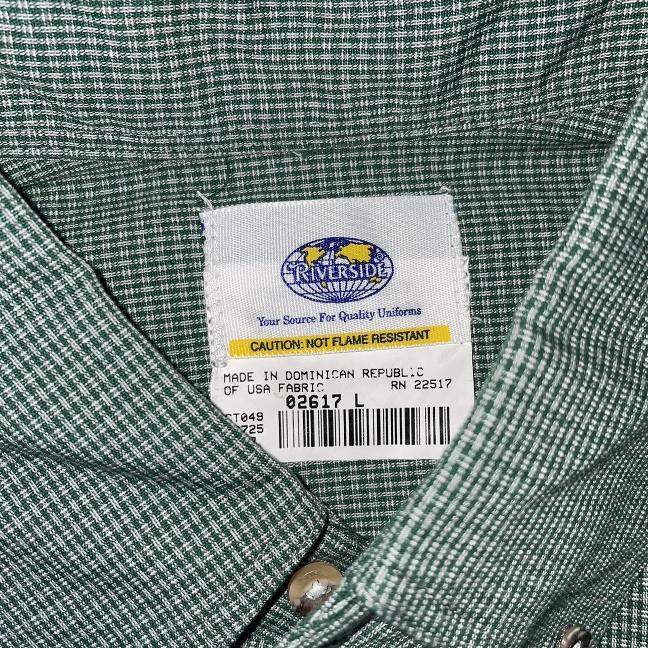 Large Miller Light button up work shirt Like new... - Depop