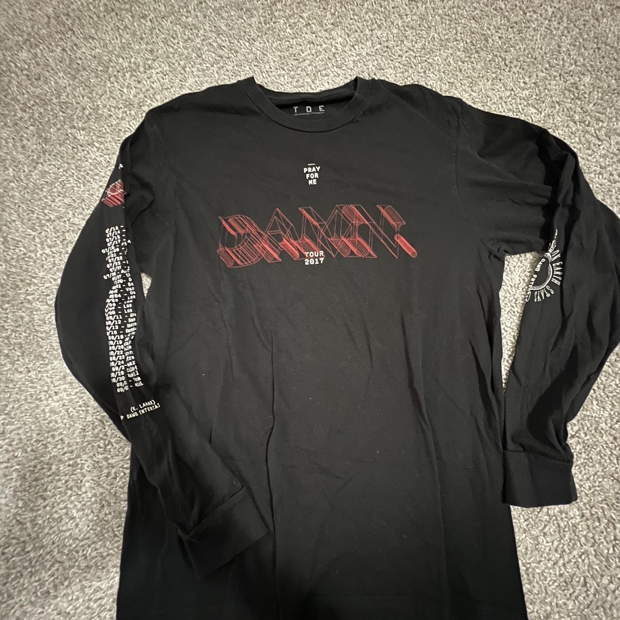 Kendrick Lamar DAMN Tour long sleeve - Depop