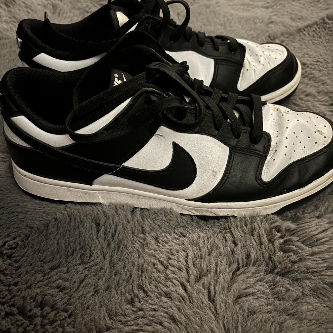 Nike panda dunks rep box real shoes #nike #dunks... - Depop