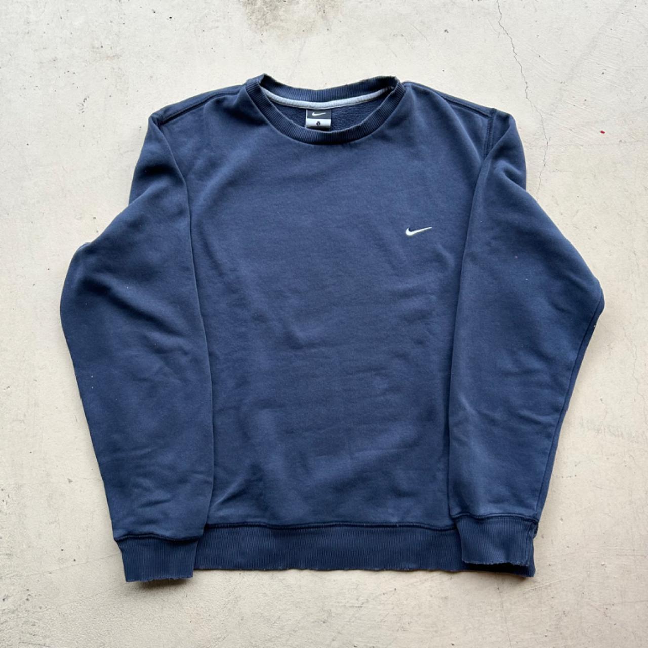 nike single swoosh crewneck size : L nice... - Depop
