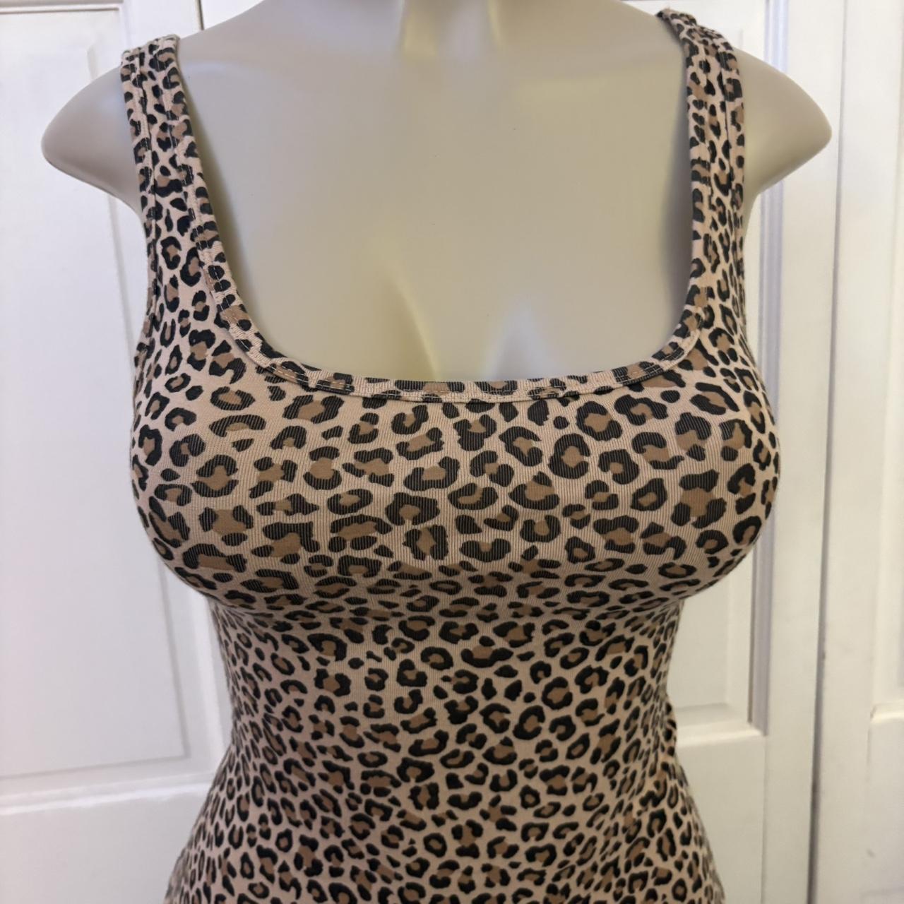 Mcbling Leopard Print Merona Tank Top All orders... | Depop
