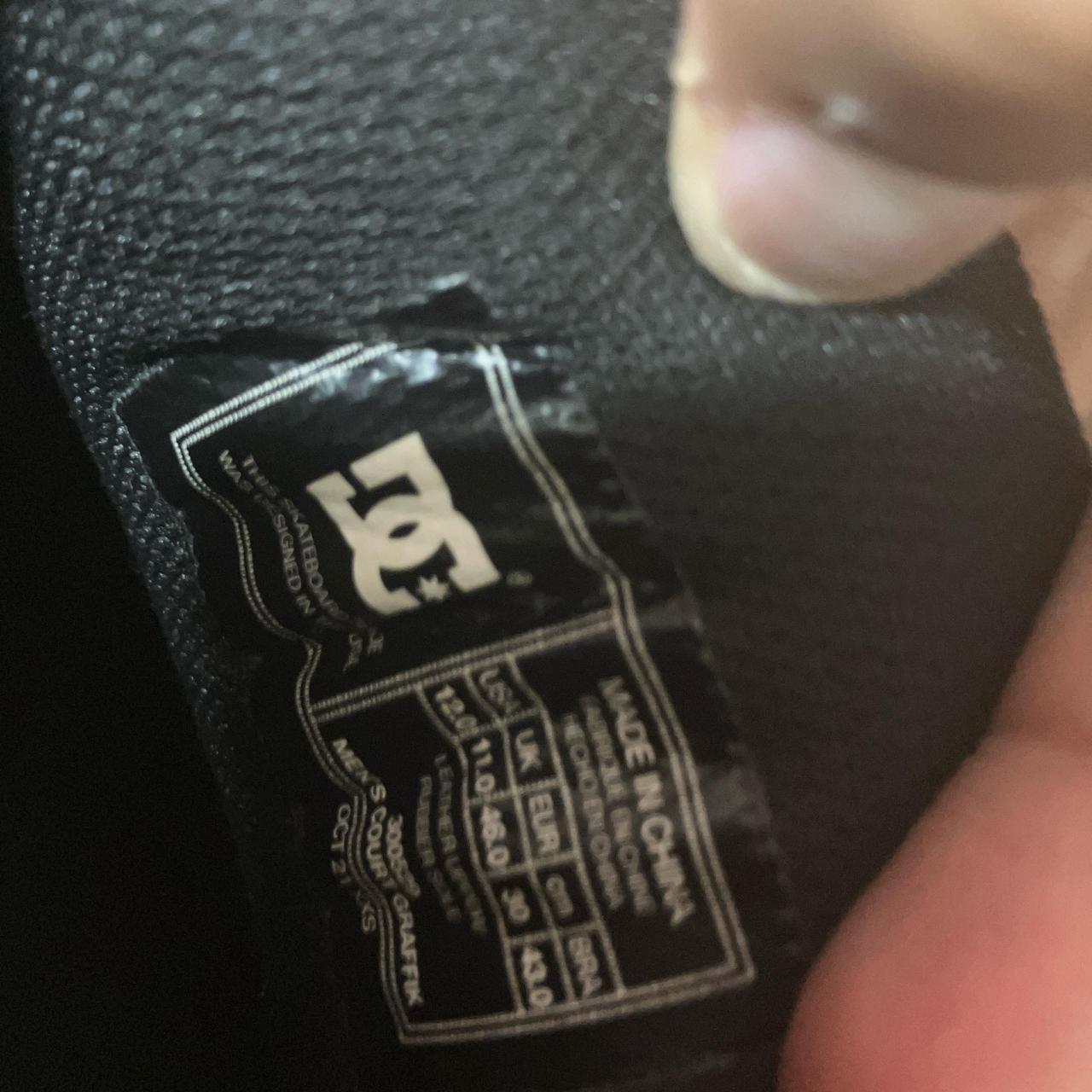 All Black DC shoes SIZE 12 MEN I wore these shoes 2... - Depop