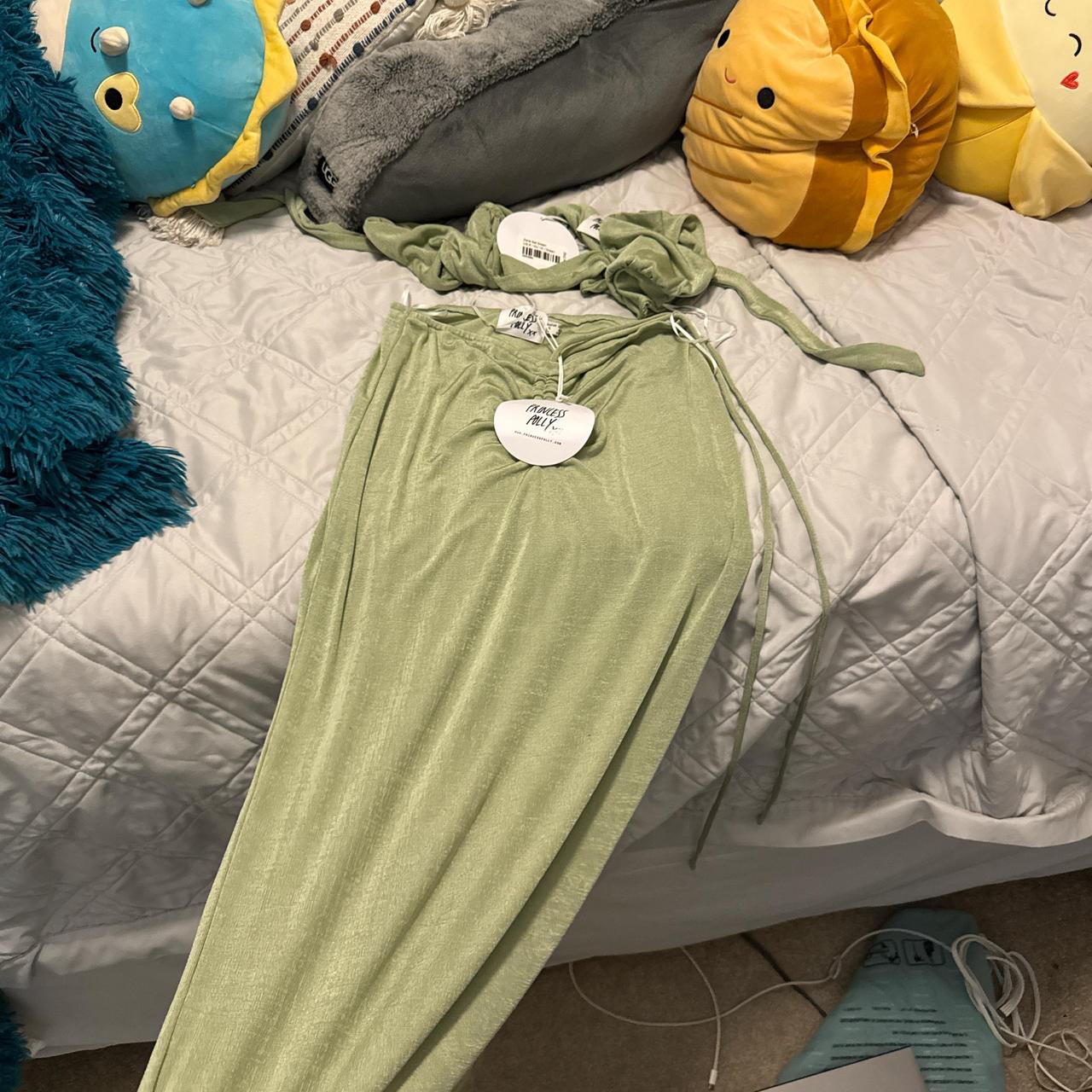 Zania green set - PRINCESS POLLY size 8 Brand new | Depop