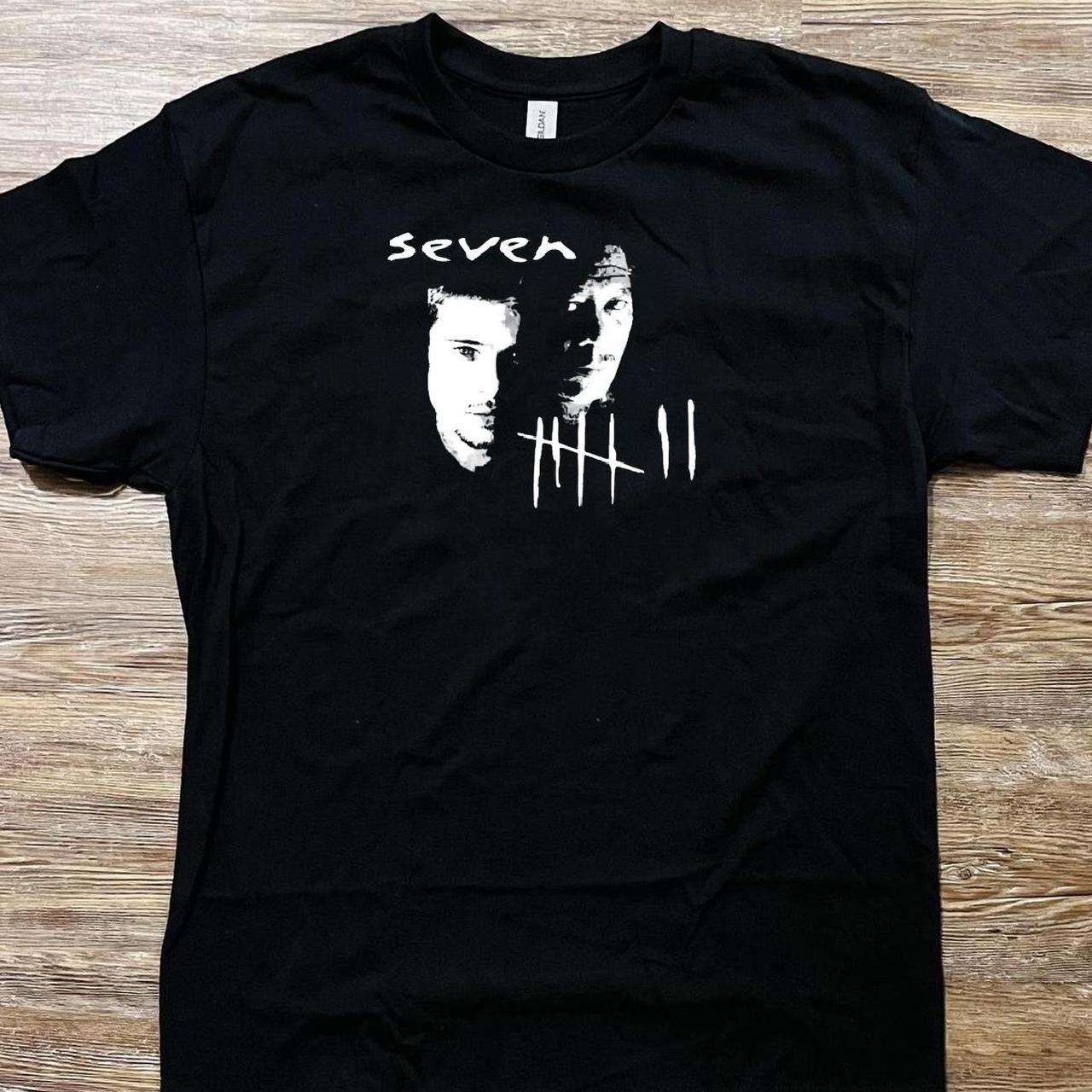 Se7en shirt printed on Gildan heavy cotton... - Depop