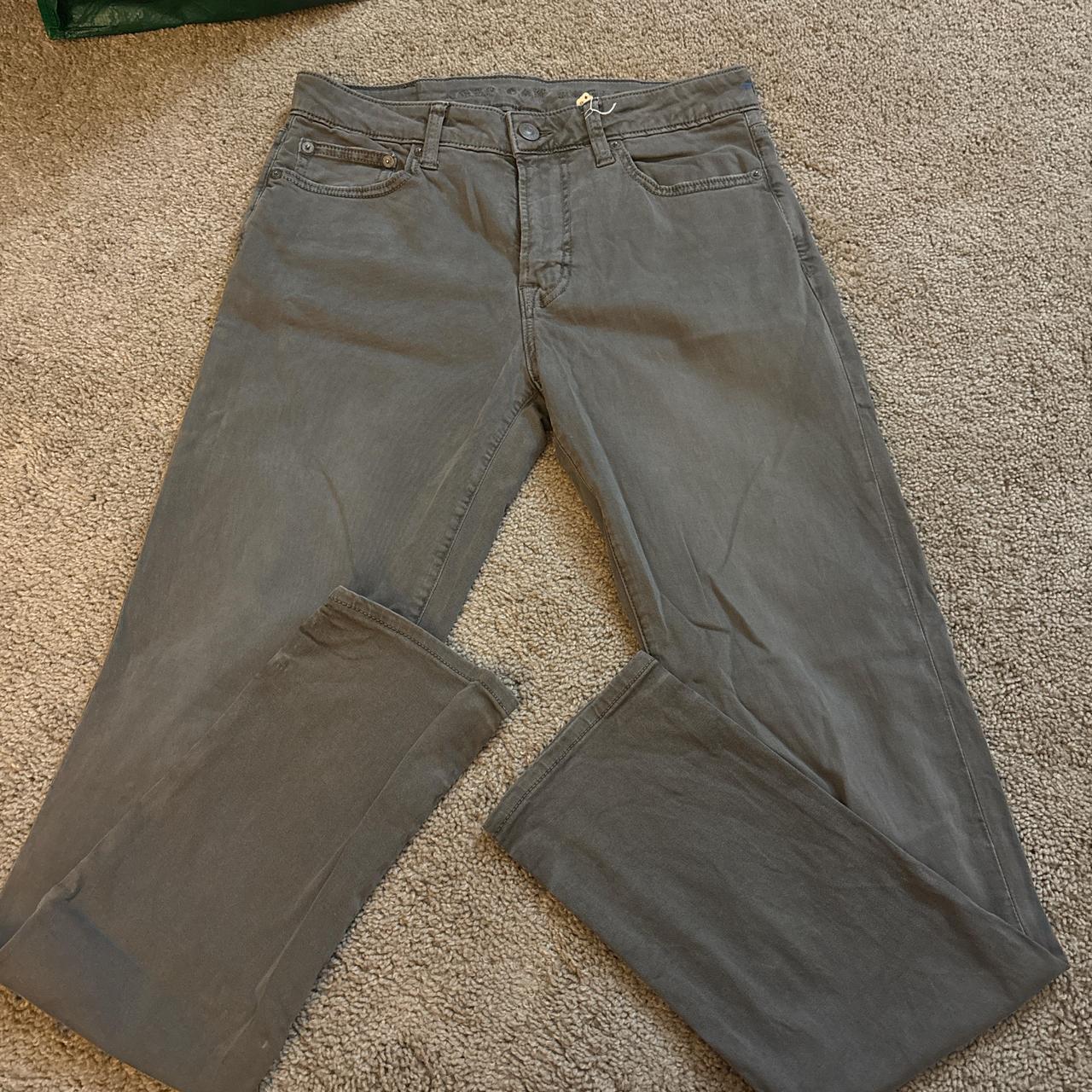 Men’s American Eagle gray pants Size: 30x32 slim... | Depop