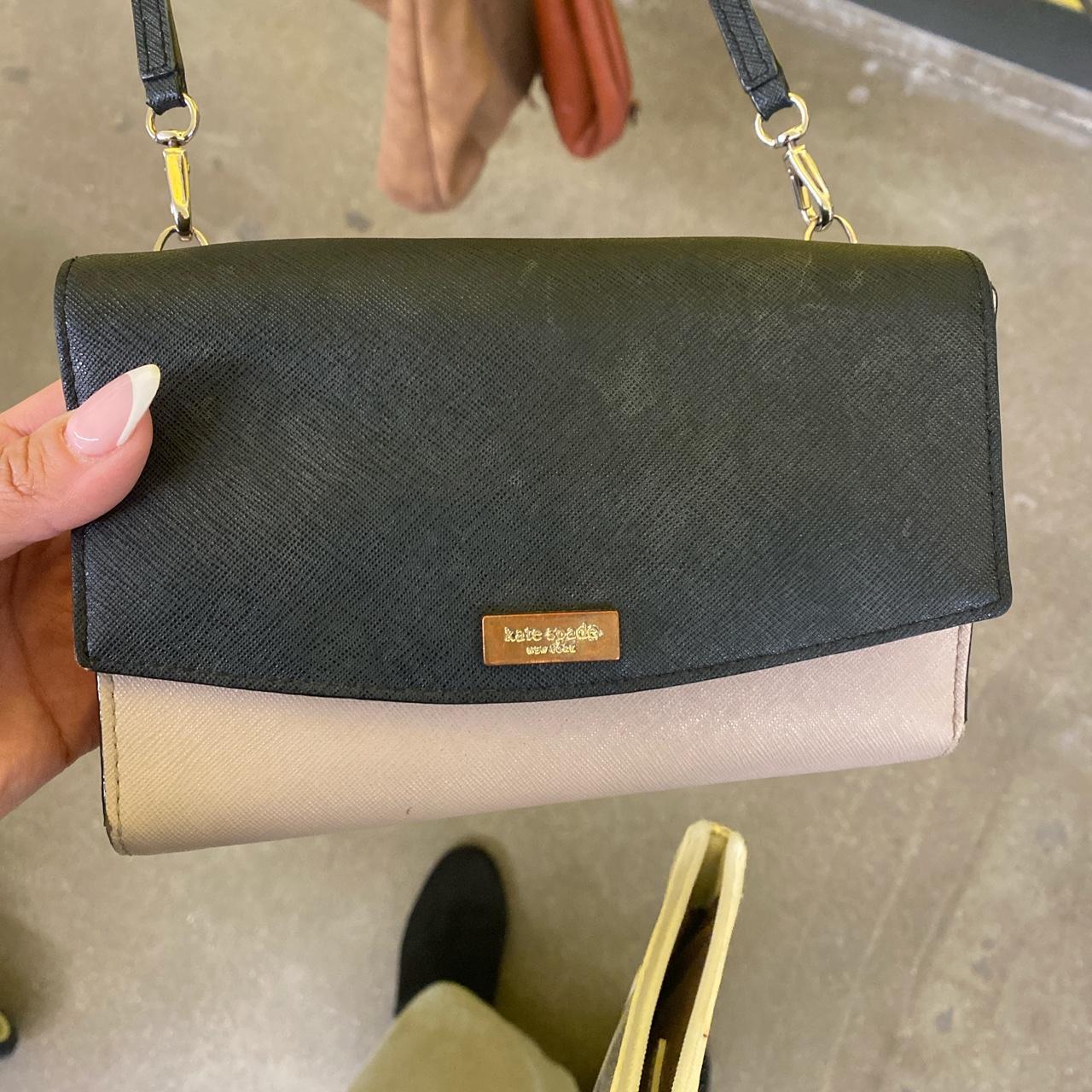 Kate spade crossbody black and neutral perfect for... - Depop