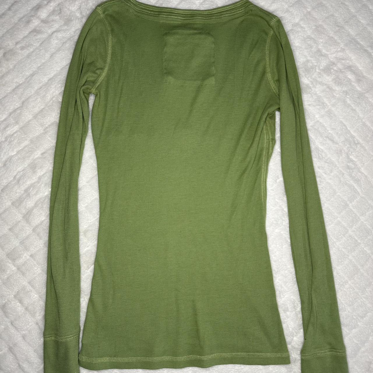 Green Abercrombie & Fitch Long... - Depop