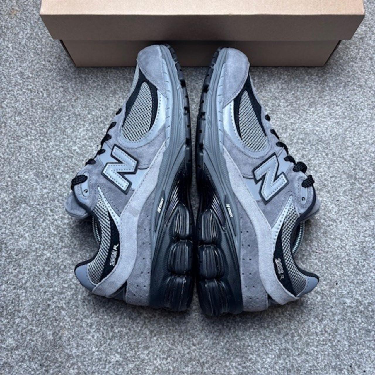 mens new balance 2000r black and grey rrp £150 small... | Depop