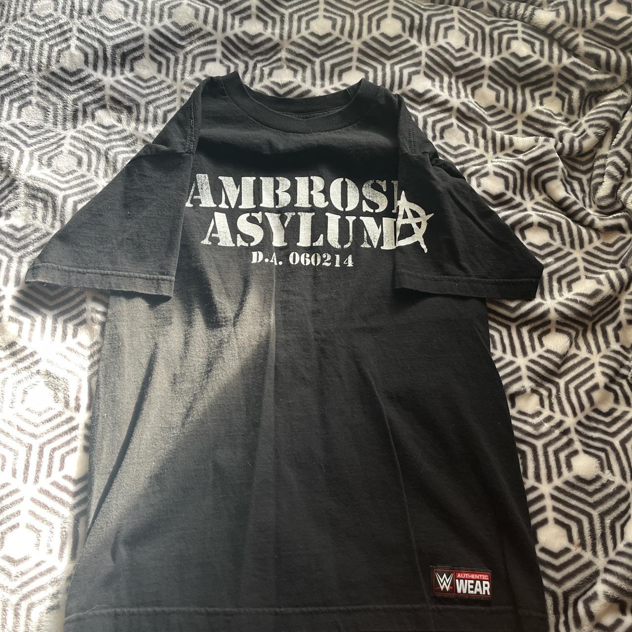 medium wwe official merch ambrose asylum #grunge... - Depop