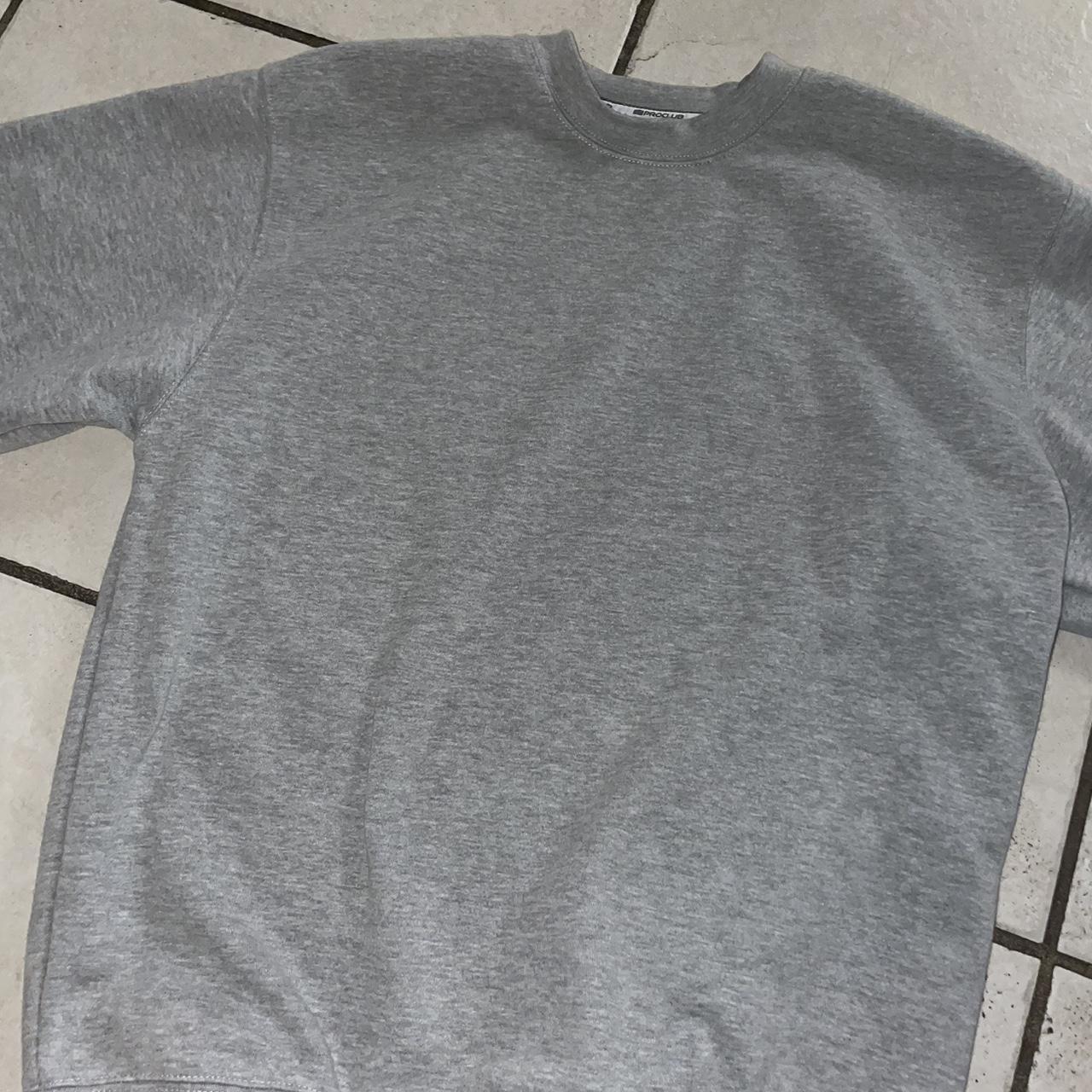 Pro Club grey sweatshirt - Depop