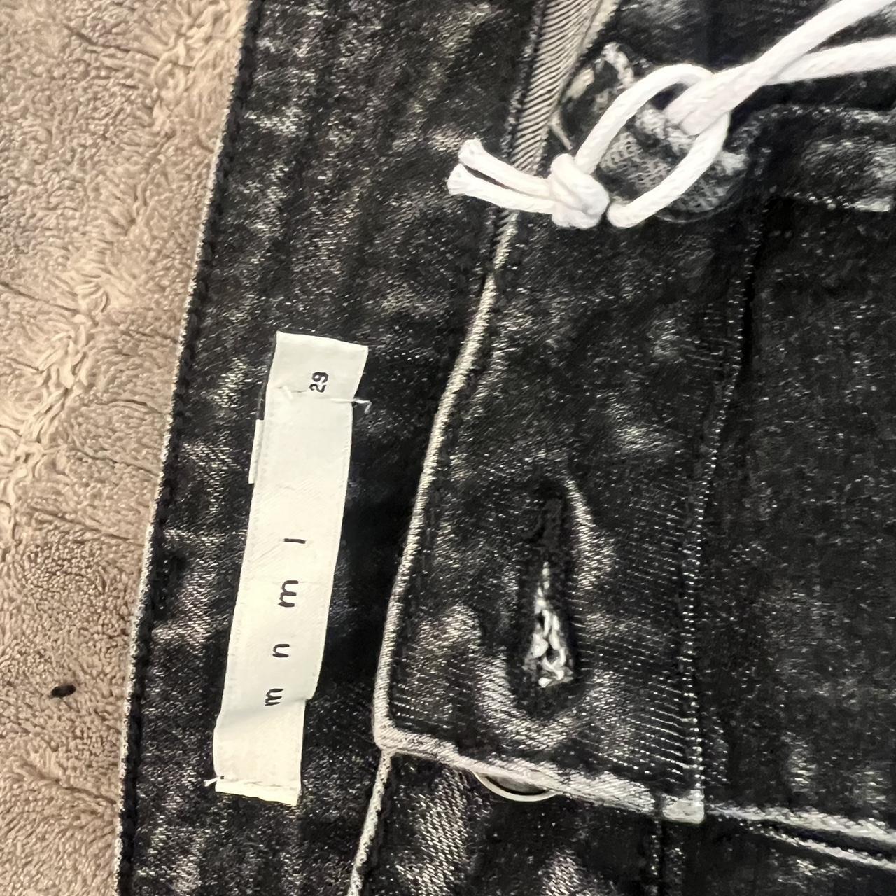 Mnml flare jeans with zipper size 29 - Depop