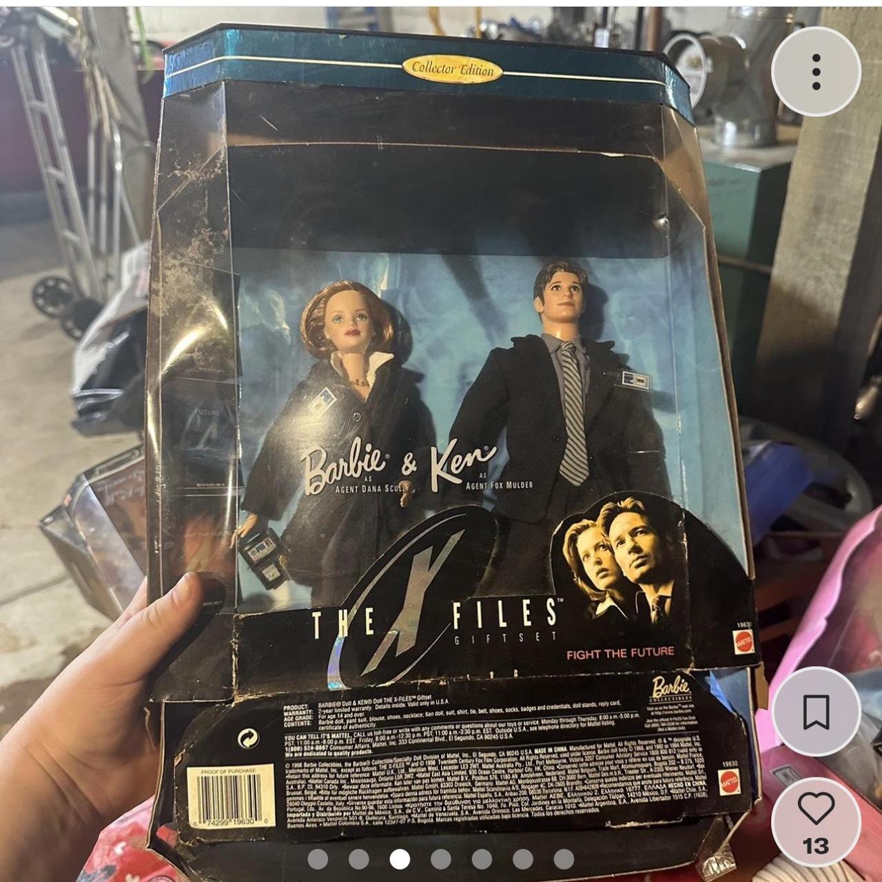 1998 The X FILES Barbie as Dana and Ken as Fox... - Depop