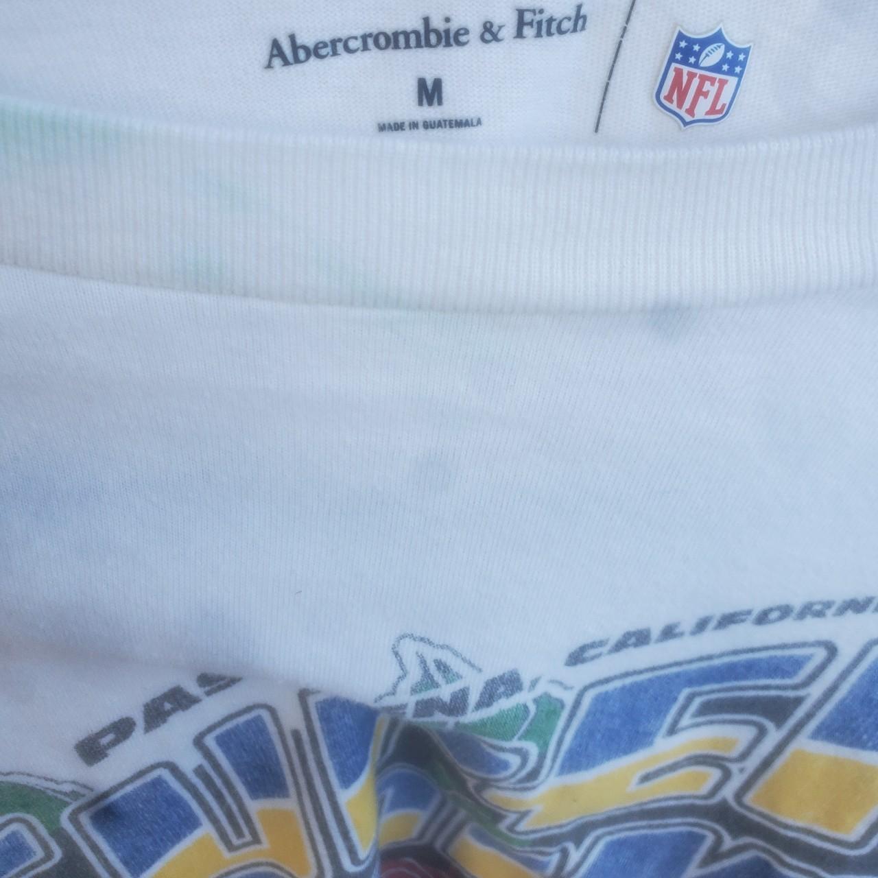 Abercrombie & Fitch Men's Vintage Style NFL Tee... - Depop