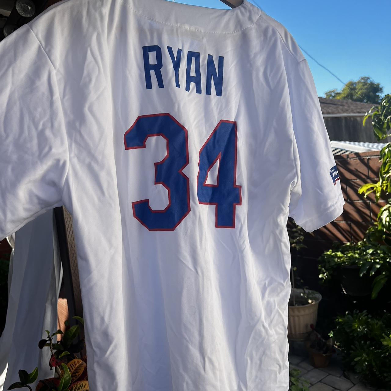 Texas Rangers Nolan Ryan giveaway jersey Dr Pepper... - Depop