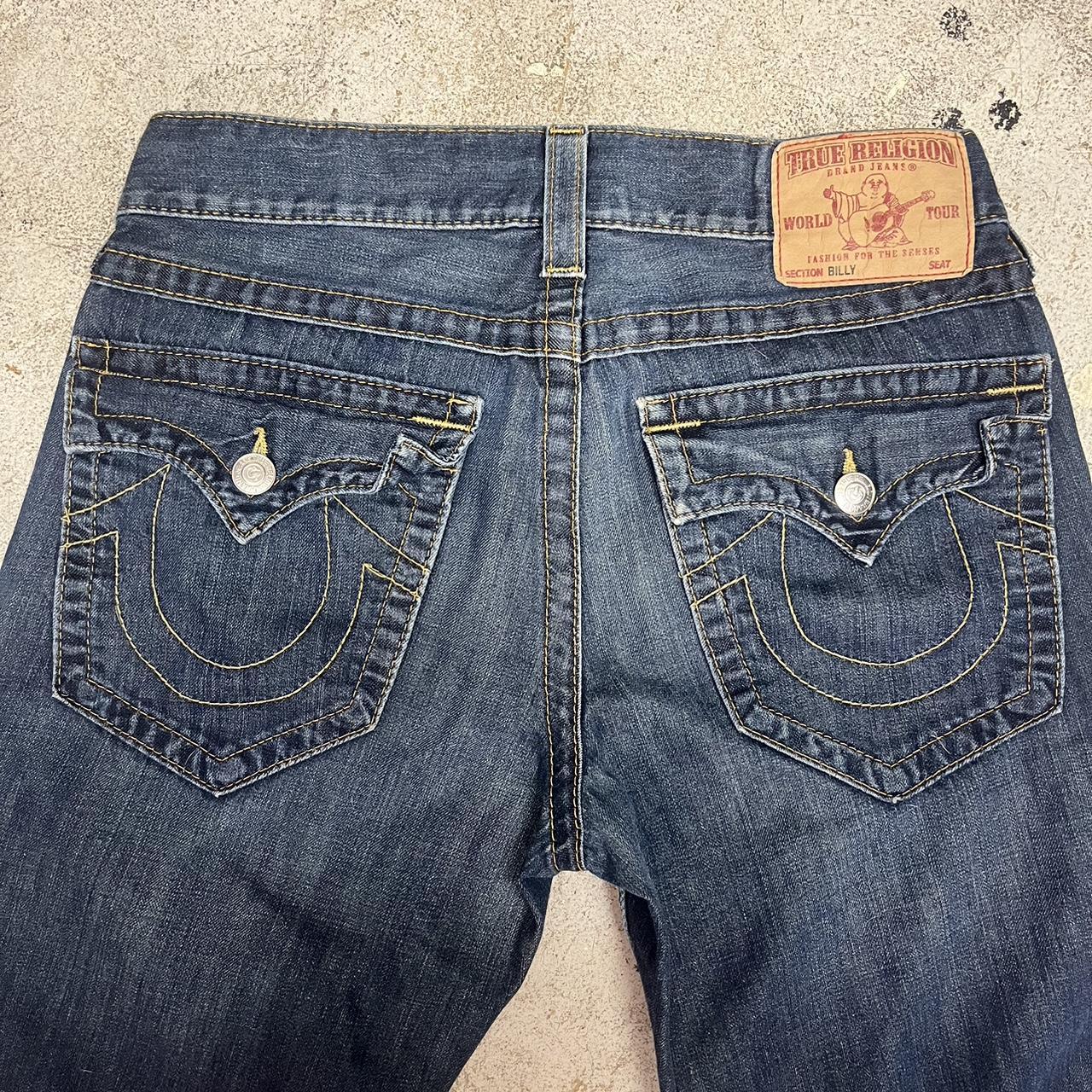 SIZE 32 True Religion boot cut denim jeans. (2... - Depop