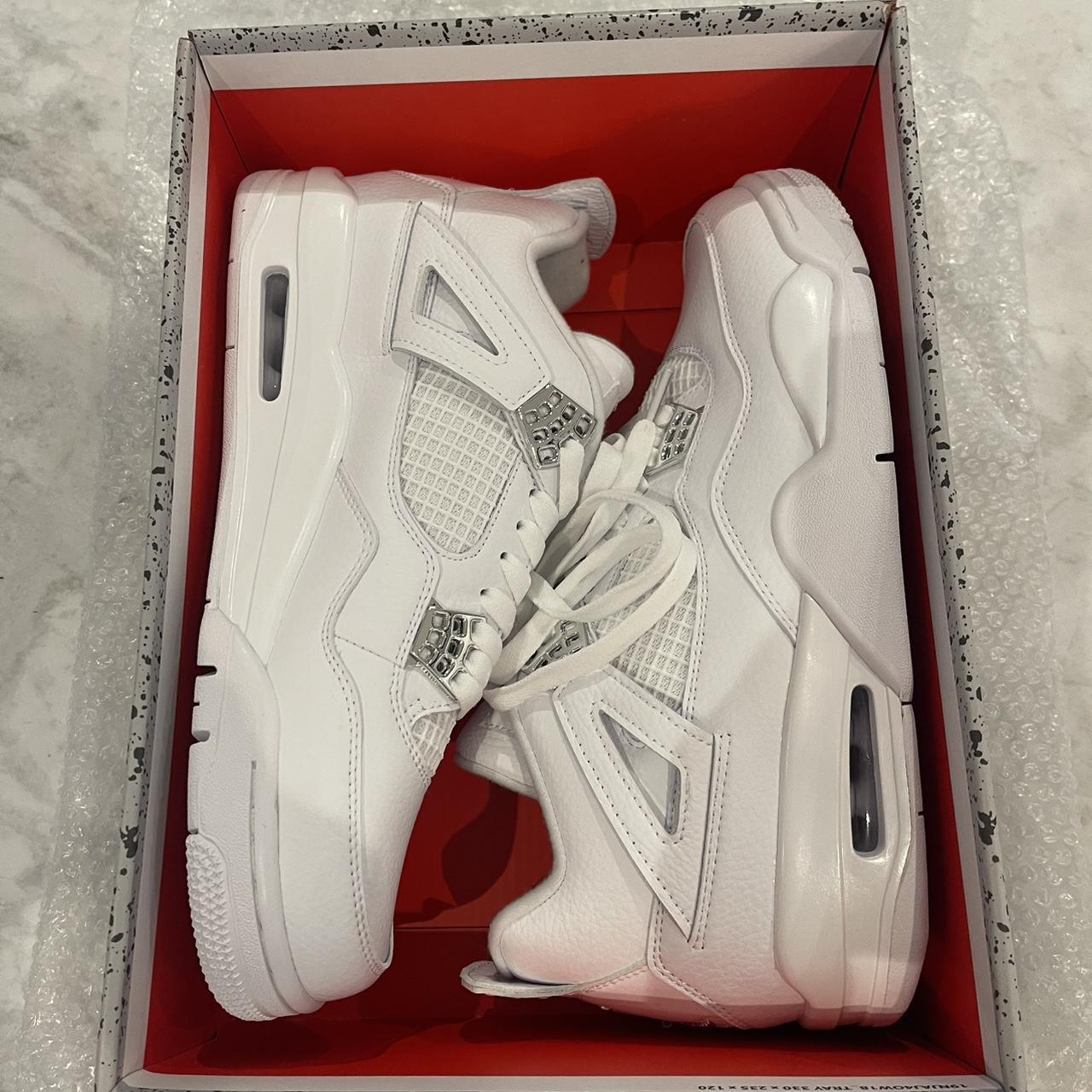 jordan 4 pure moneys, never worn, size 10, mint... | Depop