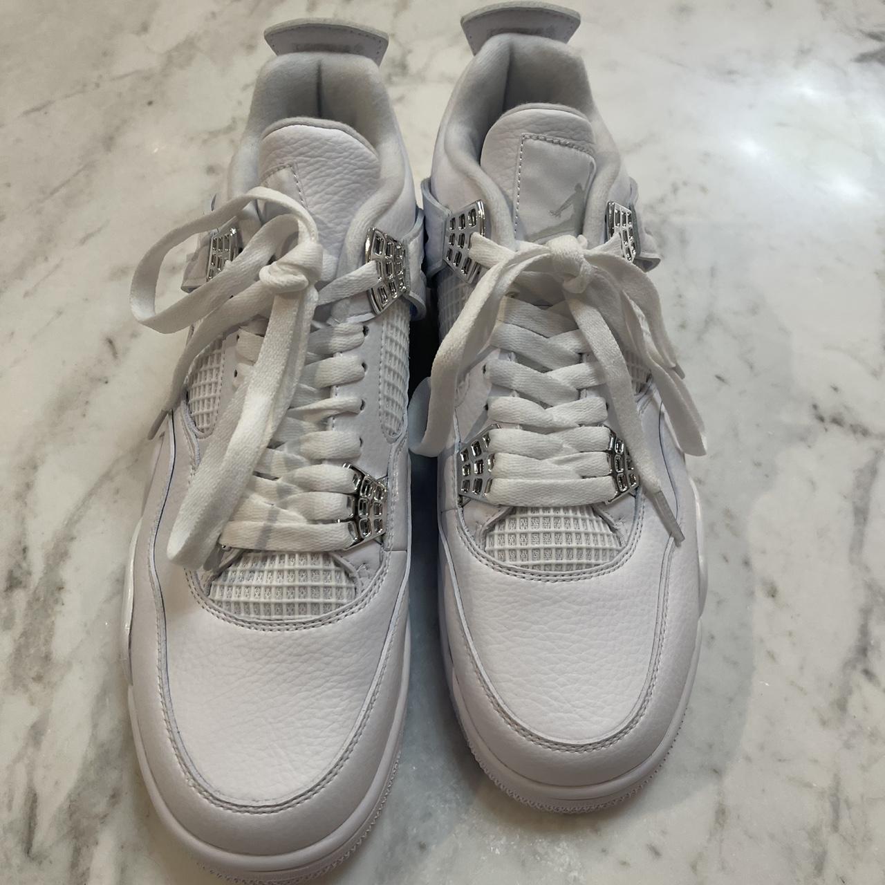 jordan 4 pure moneys, never worn, size 10, mint... | Depop