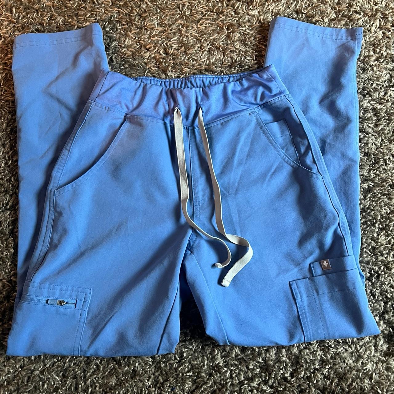 Figs Light blue scrub pants. SIZE XXS / P | Depop