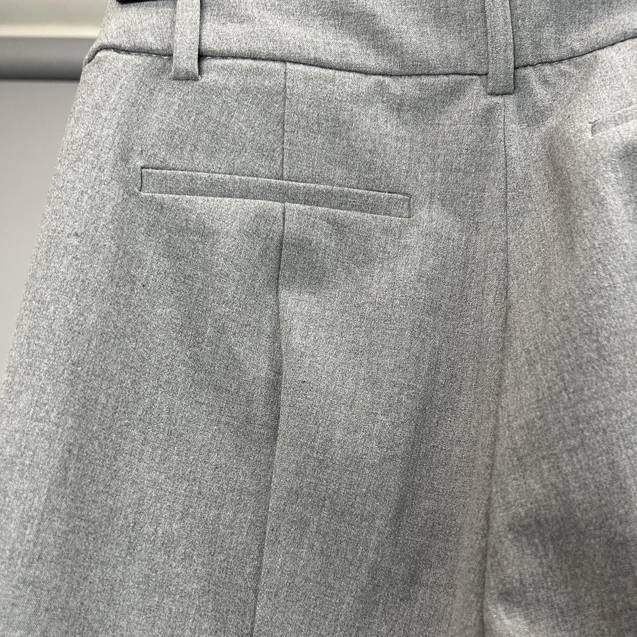 J.Crew Ruby Crop Pant - Gray Size 0 65% polyester... - Depop