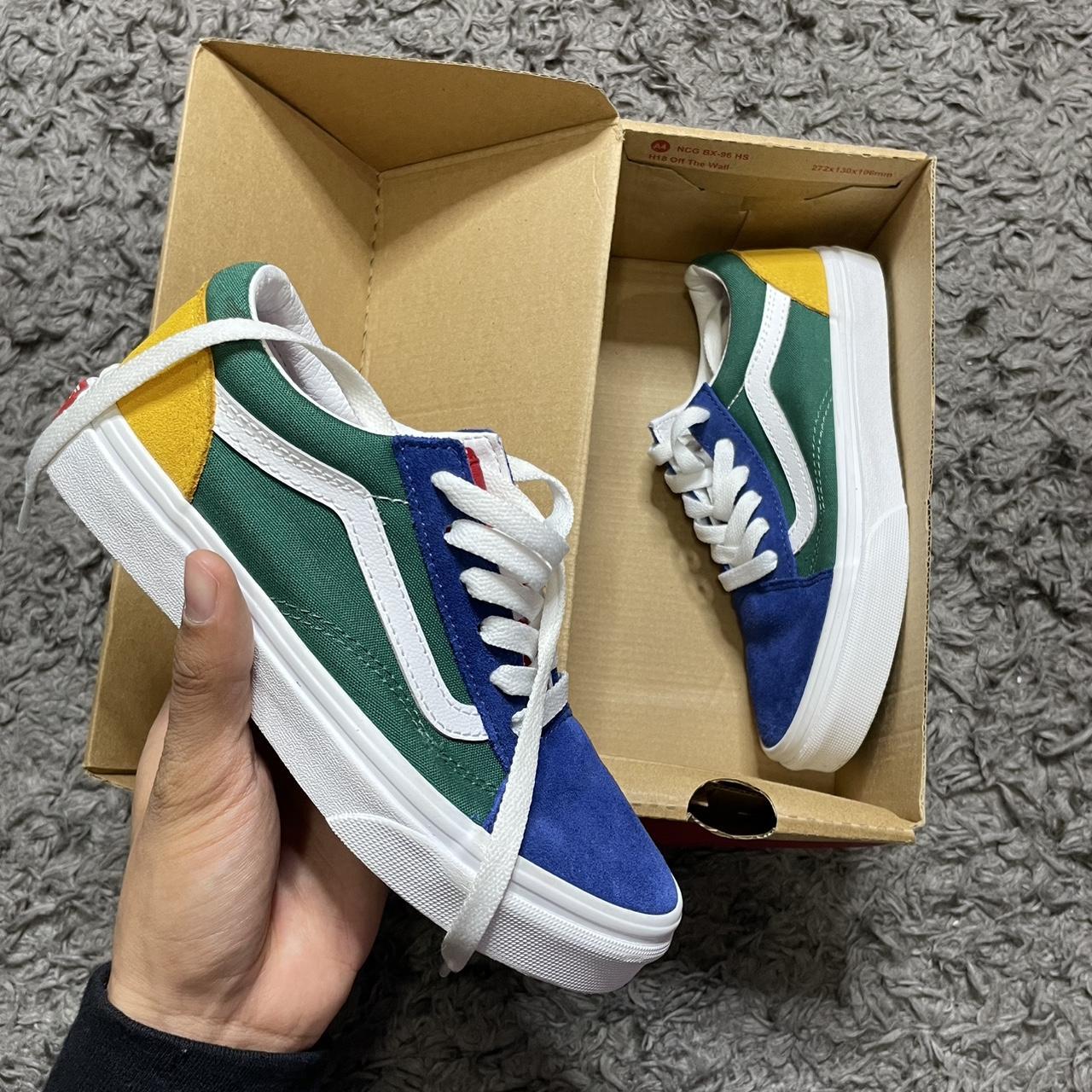 kids vans size 3 *great condition worn only a... - Depop