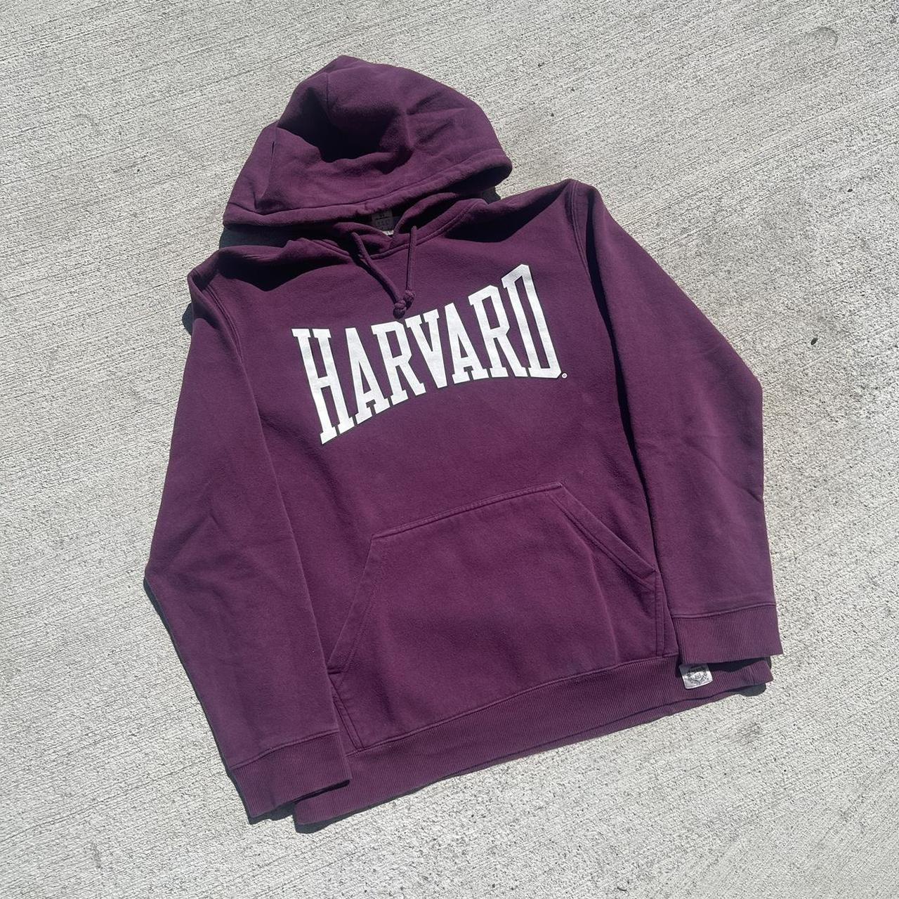 Handm Harvard Maroon Hoodie Size Men Large Depop