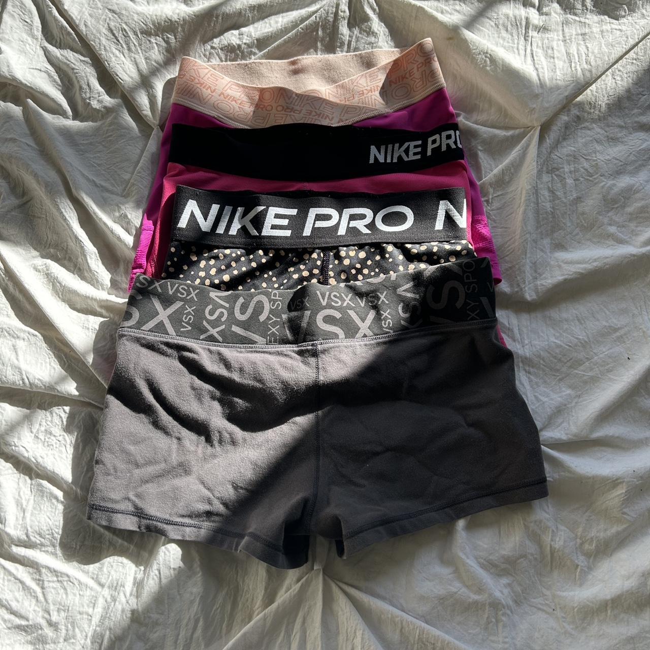4 pack nike pros extra small - small | Depop