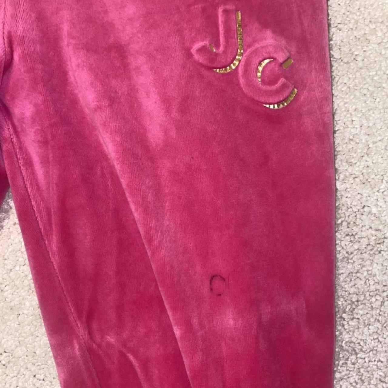 Juicy couture raspberry tracksuit Top S bottoms... - Depop