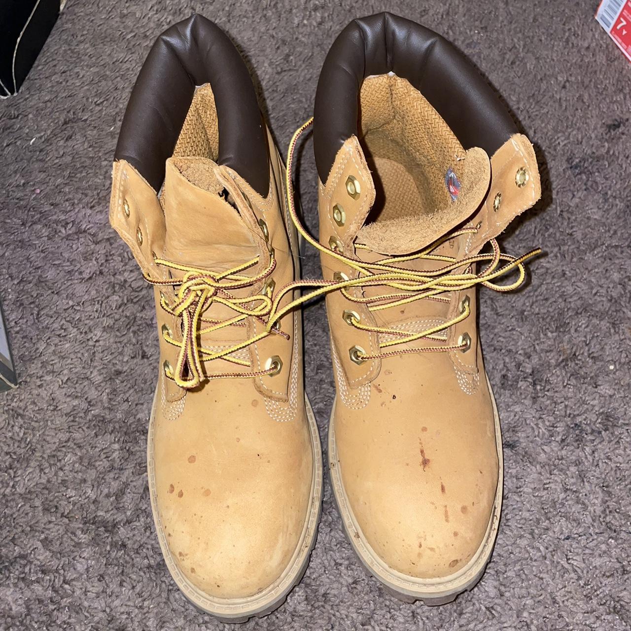 Classic timbs in juniors Size 7 in juniors Have... - Depop