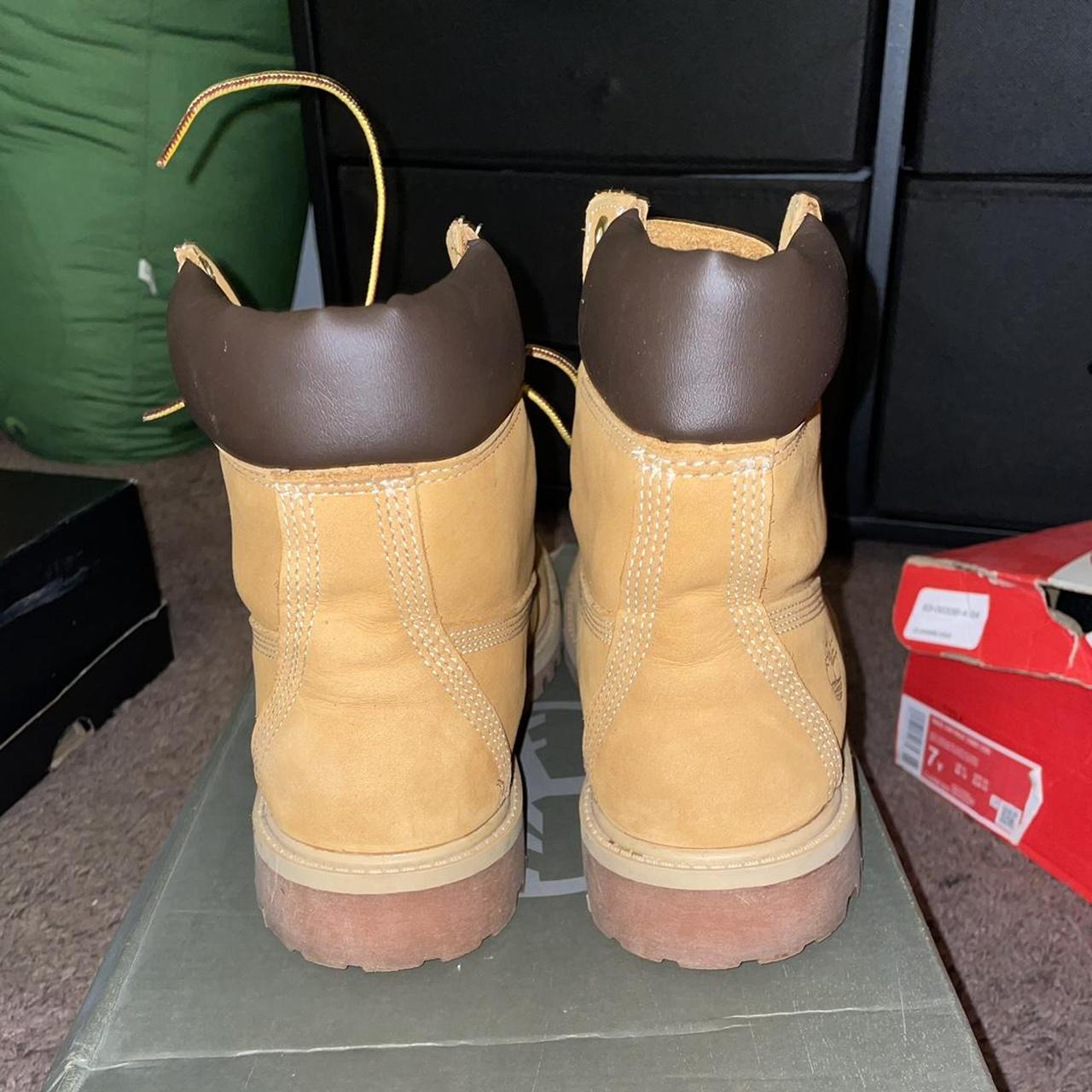 Classic timbs in juniors Size 7 in juniors Have... - Depop