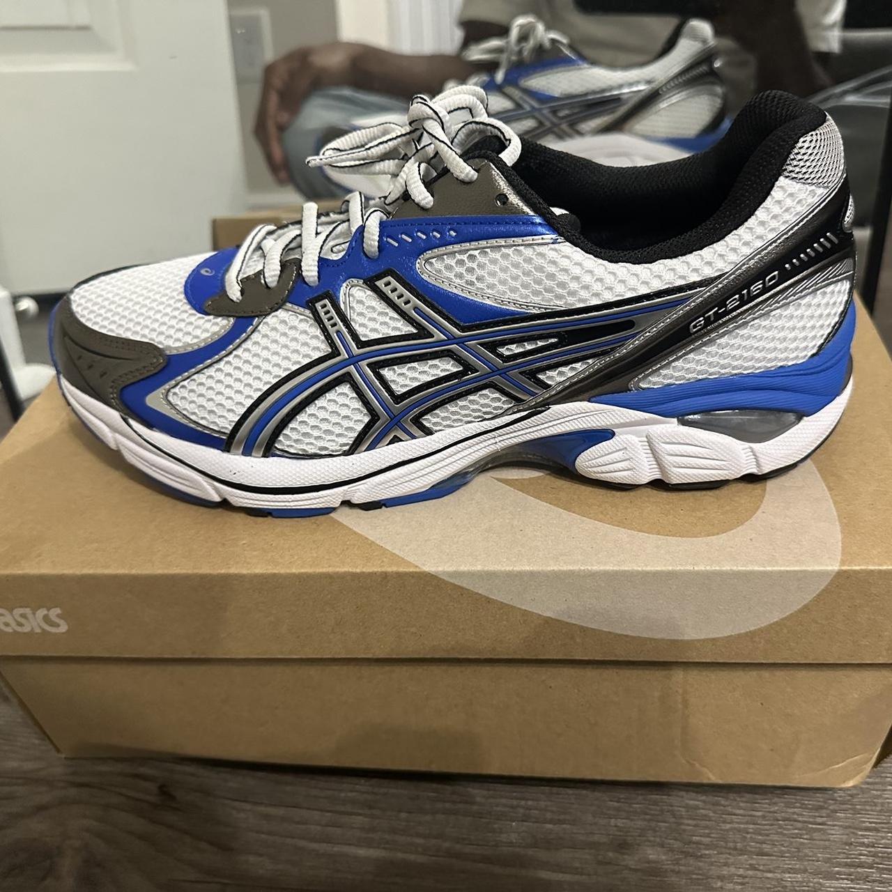 Blue & Gray ASICS - Depop