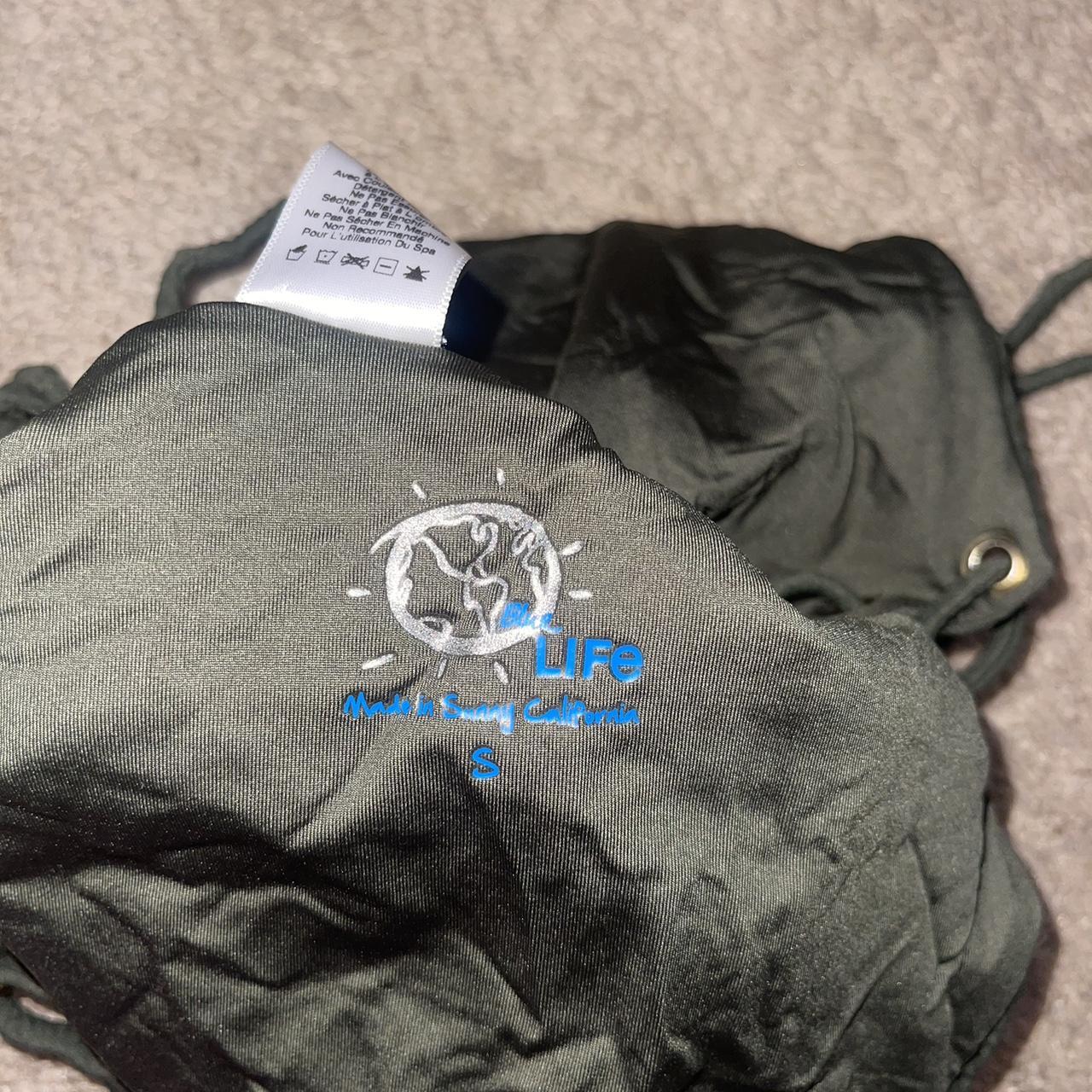 Green Blue Life one piece swimsuit - Depop