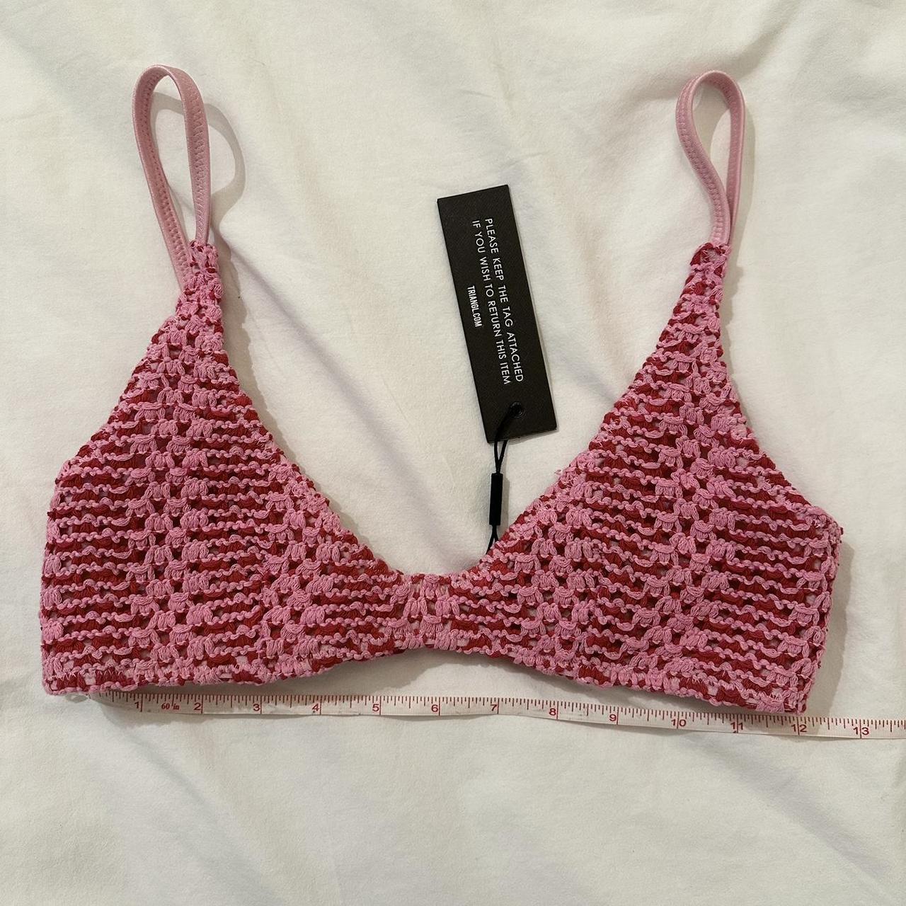 Maia Alina Triangl Crochet Bikini Comes With Depop