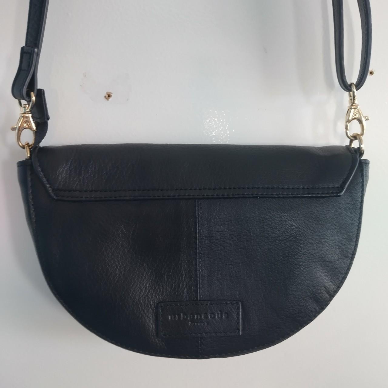 urbancode crescent black crossbody bag 🌙 button... - Depop