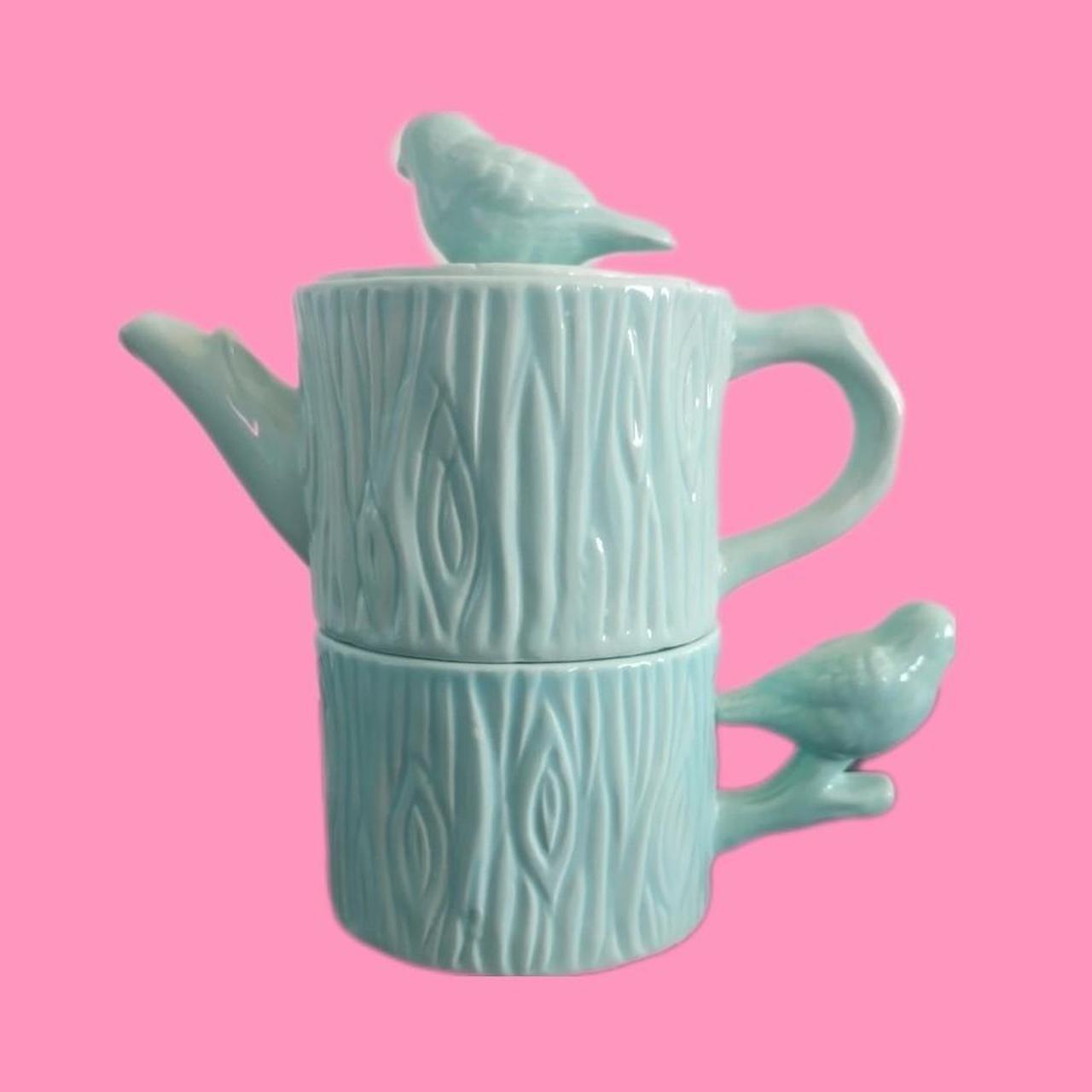 typo bird tea set 🩷 like new instant buys on 💌... - Depop