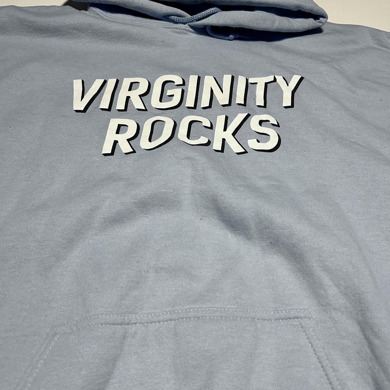 Danny Duncan virginity rocks light blue hoodie Size... - Depop