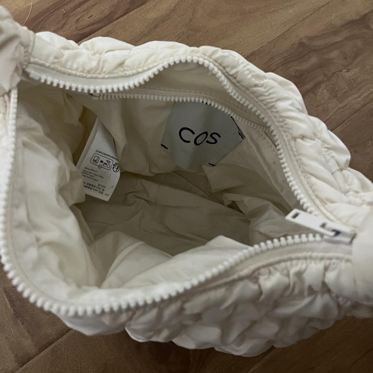 COS cream quilted bag size small, retails for... - Depop