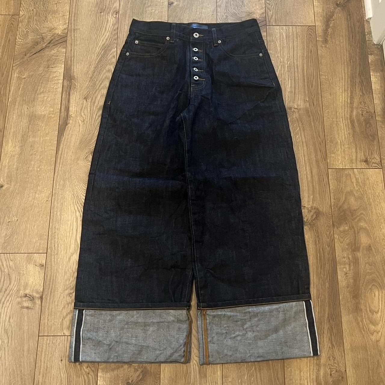 no faith studios selvedge raw denim japanese loose... | Depop
