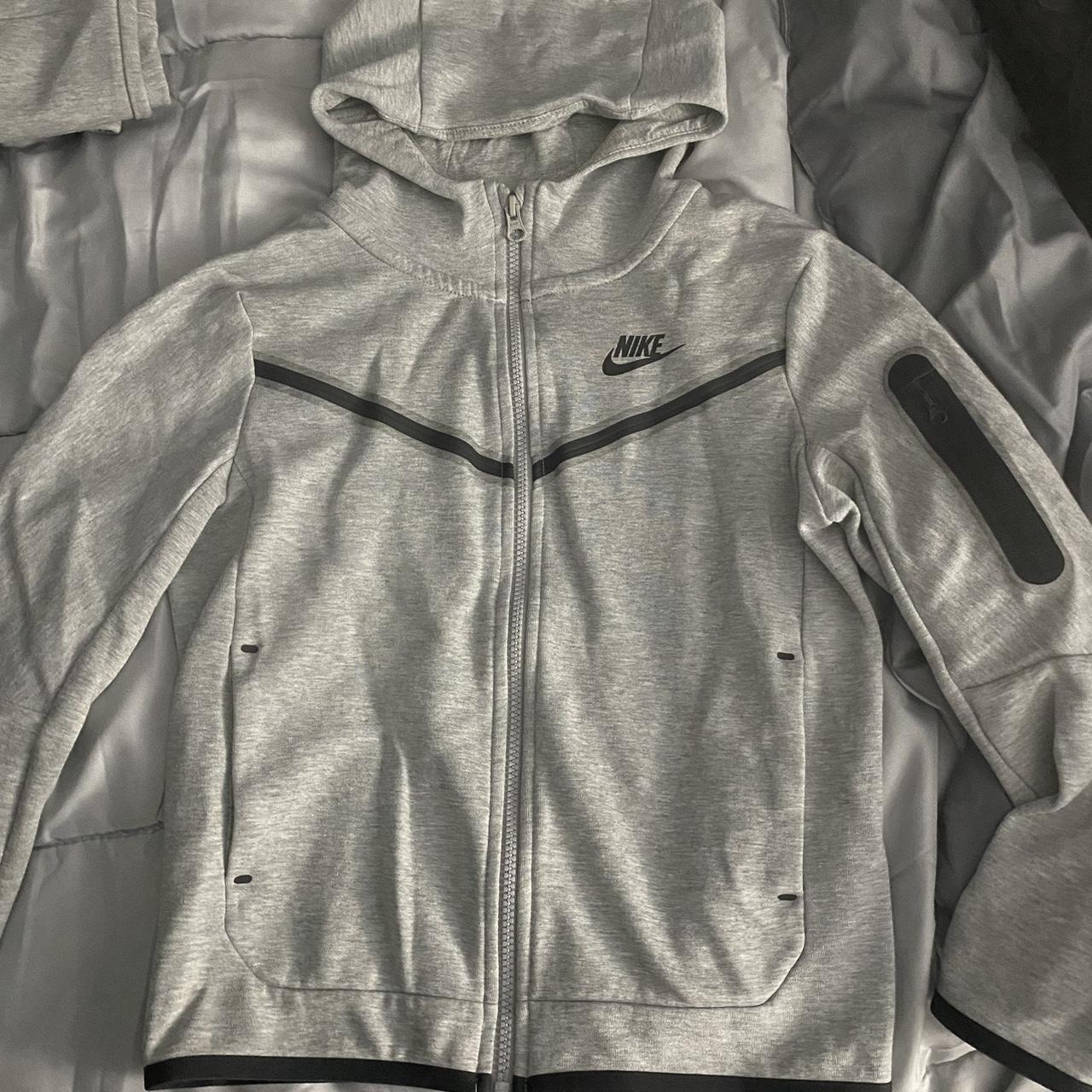 Kids Youth Grey Nike tech set Can fit woman xs/s... - Depop