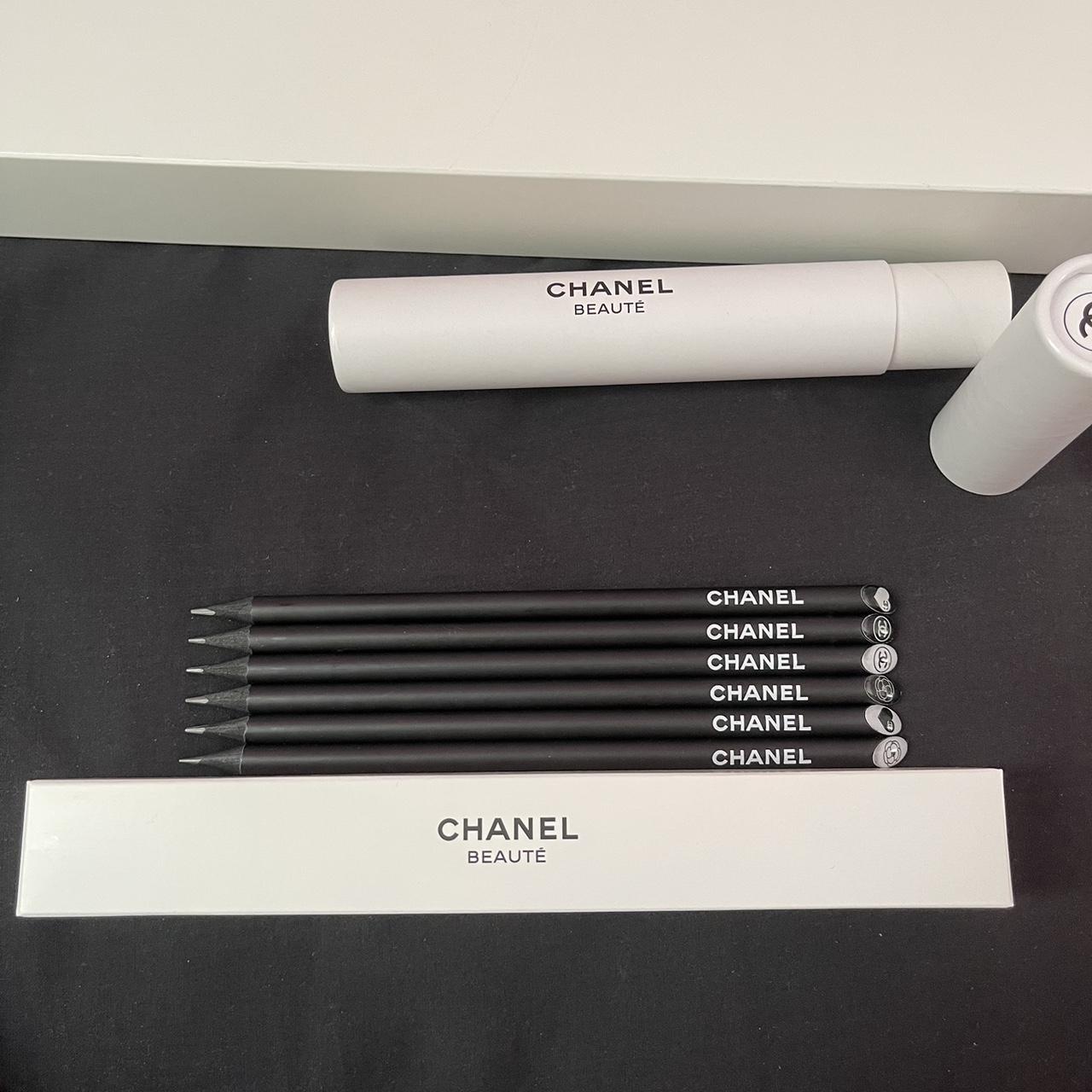 Chanel pencil set - 6 lead pencils with glossed... - Depop