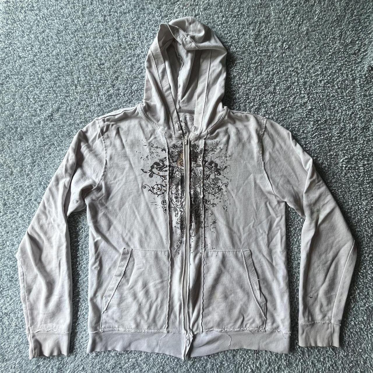 🐇 2000s mcbling grunge streetwear loose fit... | Depop