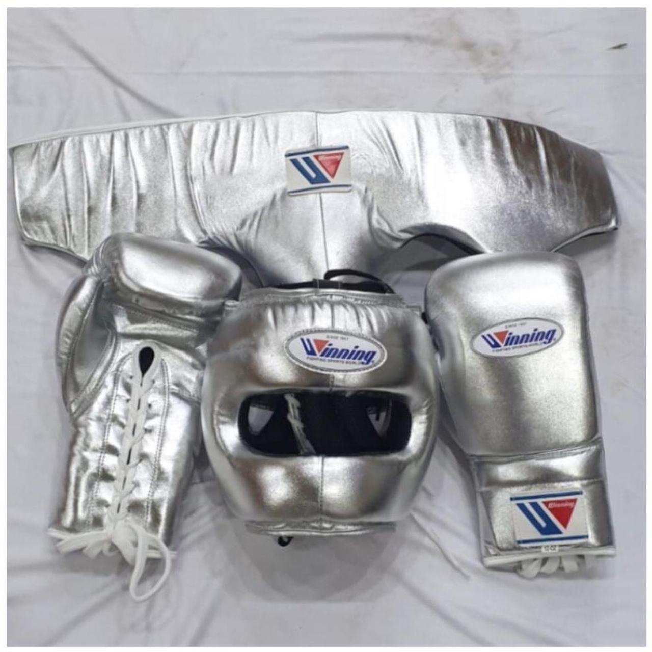 Winning boxing gloves, winning boxing set, winning... - Depop