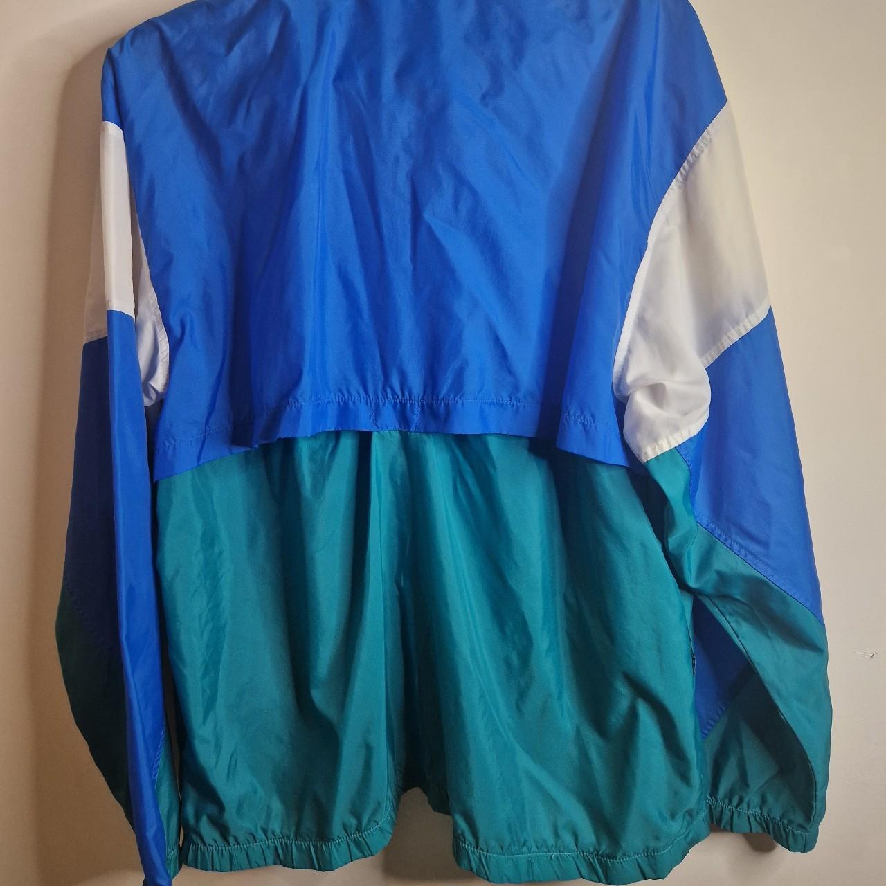 Nike 90s shell jacket - grey tag - size large... - Depop